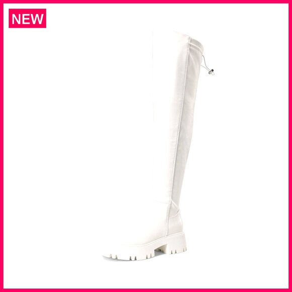 Shoes | Womens Platform Over Knee Boots Chunky Heel Lug Sole Thigh High ...